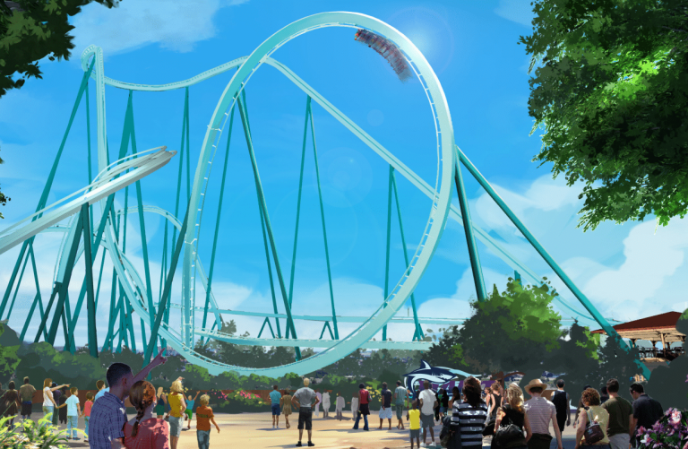 SeaWorld names its new dive roller coaster after the Emperor penguin ...